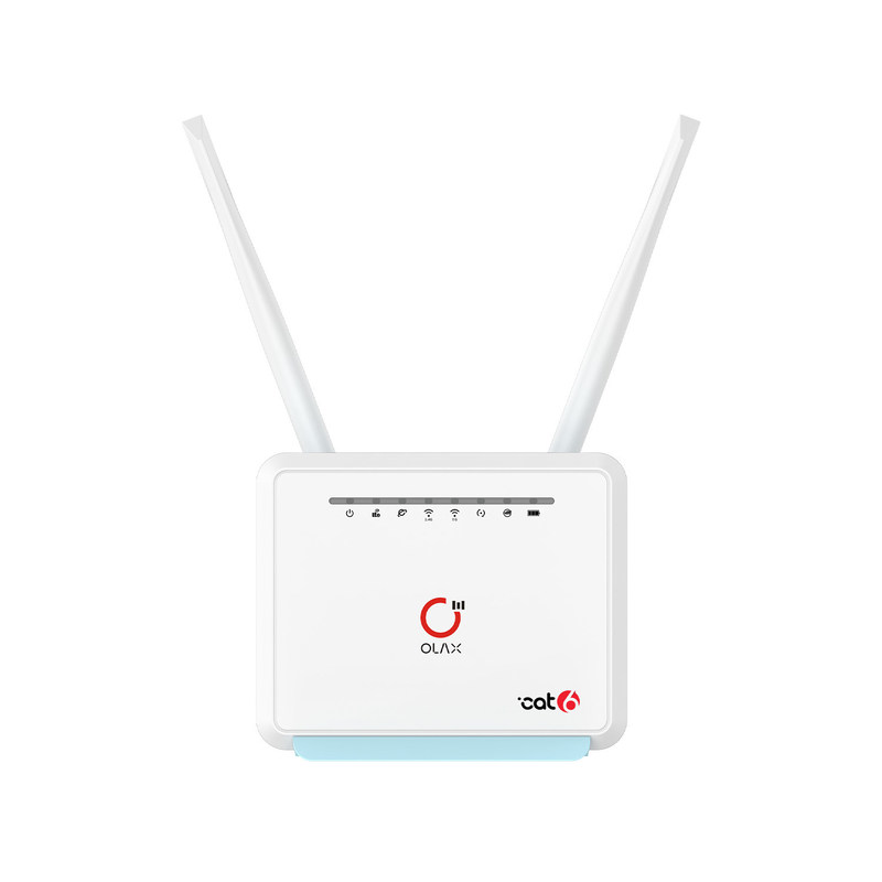 OLAX MC80 5000mAh baterai dual band CAT6 wireless bridge bypass antena ...